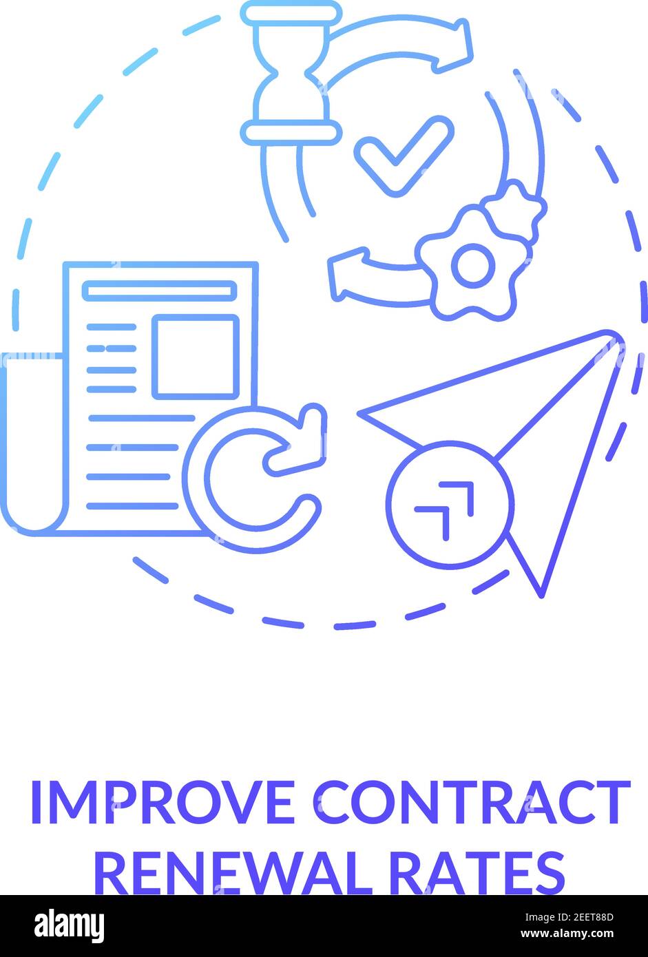 Illustration of renewal concept hi-res stock photography and images - Alamy