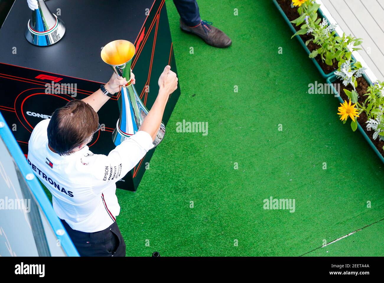 Peter Bonnington, race engineer of HAMILTON Lewis (gbr), Mercedes AMG ...