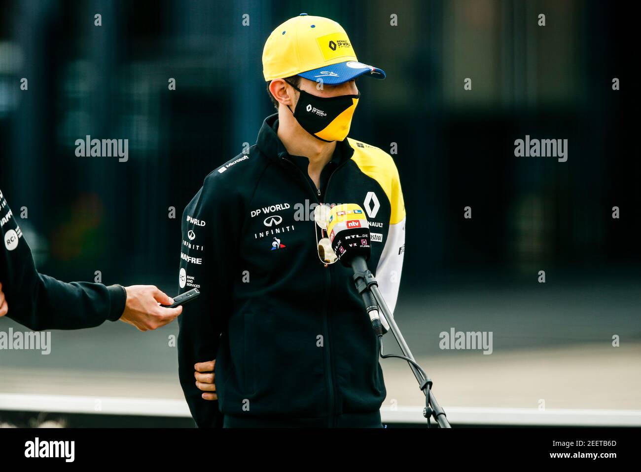 OCON Esteban (fra), Renault F1 Team RS20, portrait during the Emirates ...