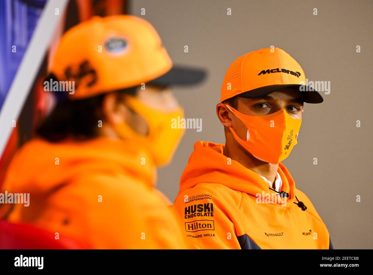 NORRIS Lando (gbr), McLaren Renault F1 MCL35, portrait during the ...