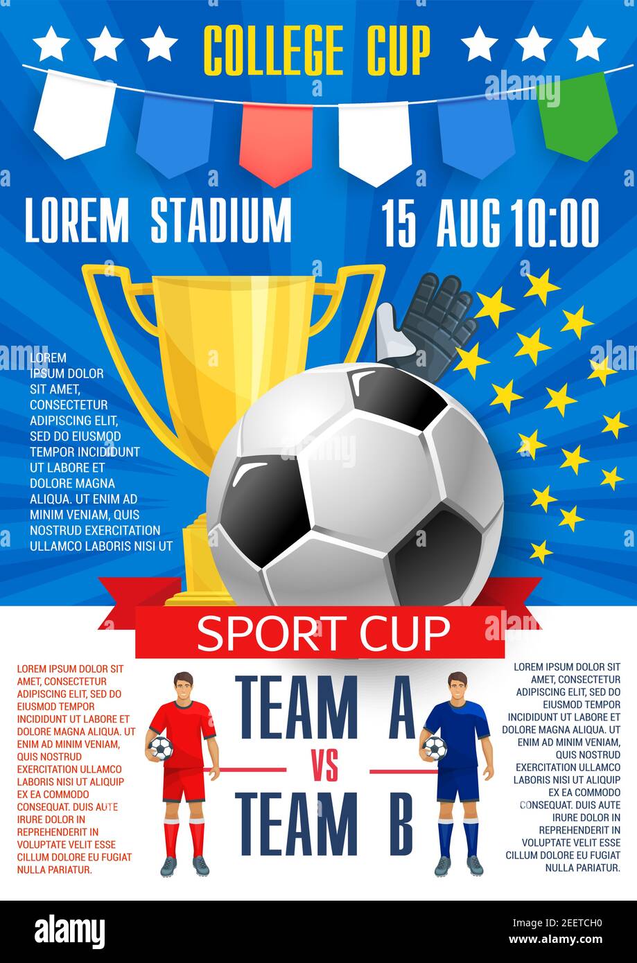 Footballer goal celebration Stock Vector Images - Alamy