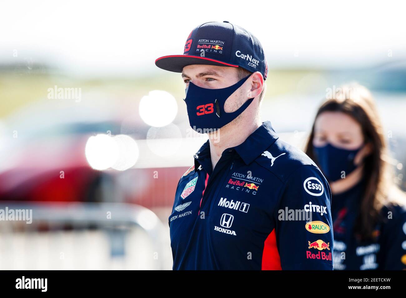VERSTAPPEN Max (ned), Aston Martin Red Bull Racing Honda RB16, portrait ...
