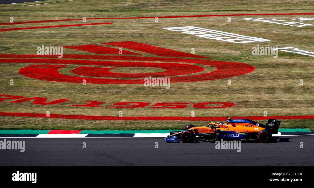 04 NORRIS Lando (gbr), McLaren Renault F1 MCL35, action during the ...