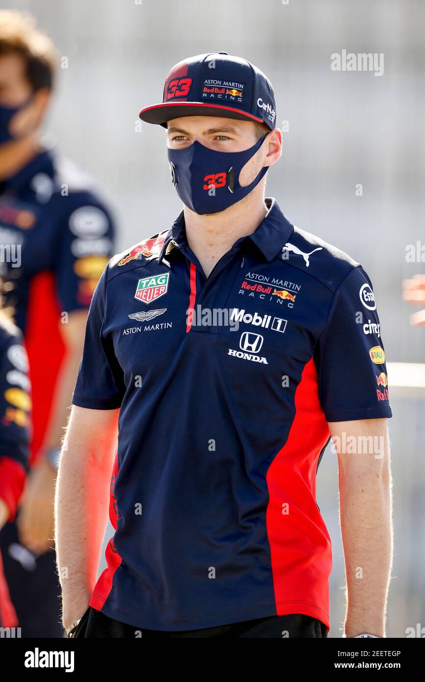 VERSTAPPEN Max (ned), Aston Martin Red Bull Racing Honda RB16, portrait ...