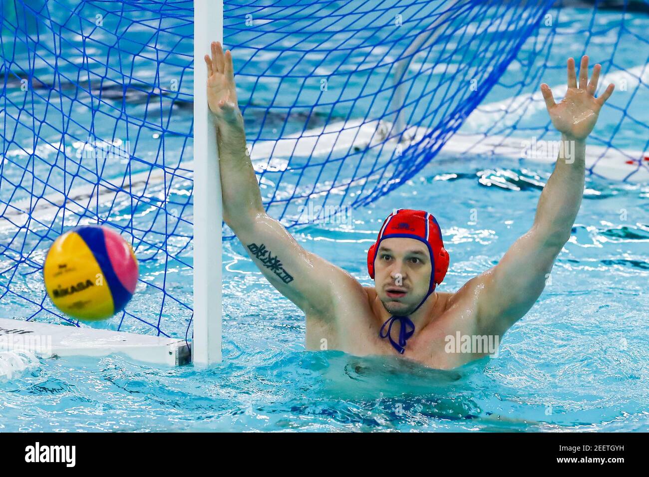 ROTTERDAM, NETHERLANDS - FEBRUARY 16: Victor Ivanov of Russia during ...
