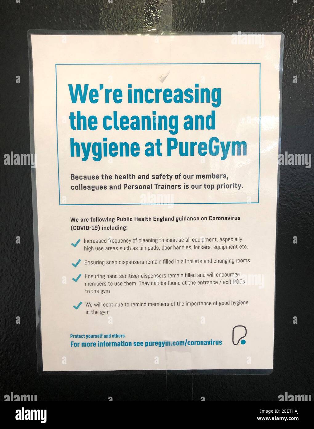 Pure gym sign hi-res stock photography and images - Alamy