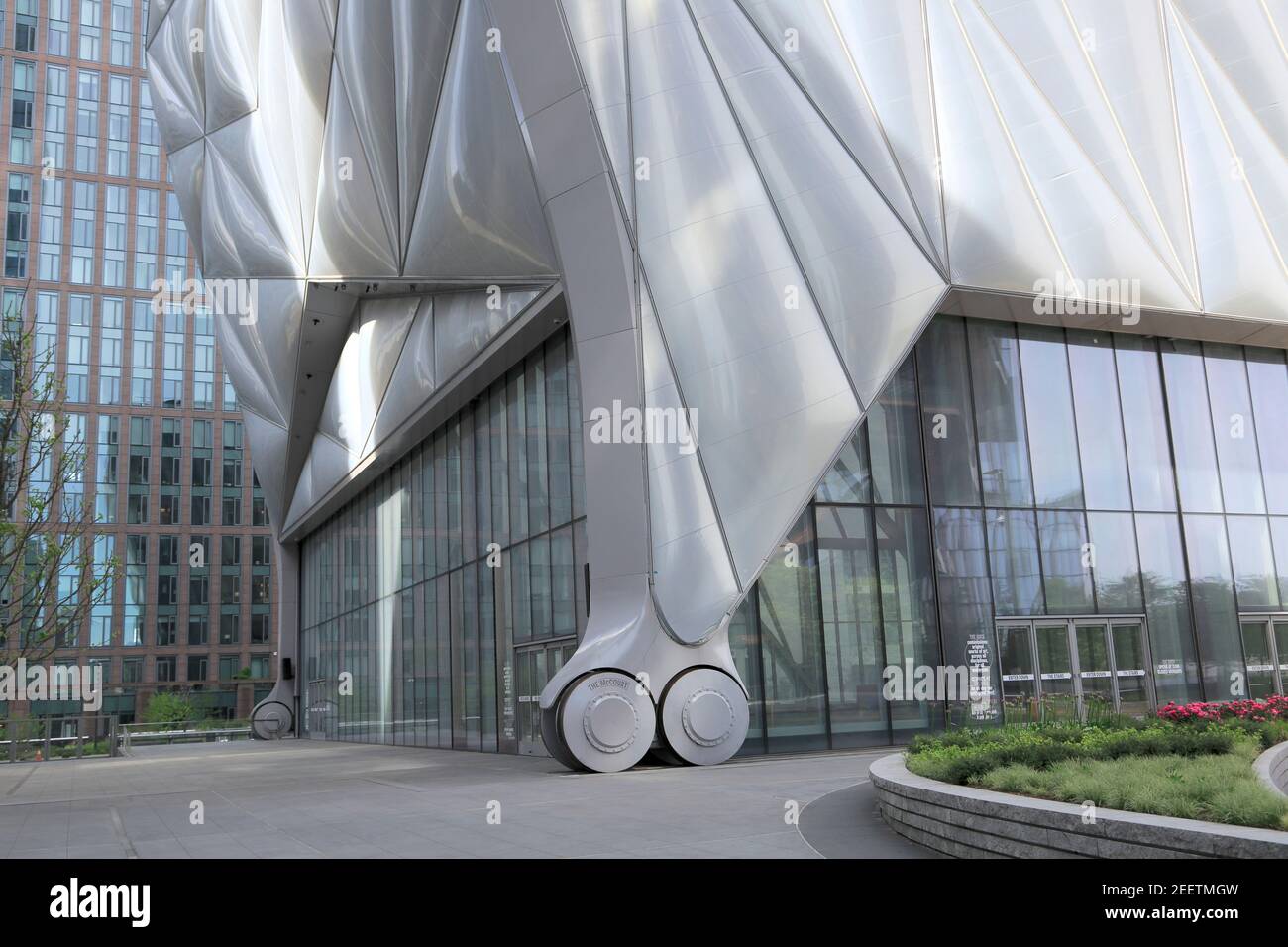 Giant 6 Foot Tall Wheels, The Shed, Cultural Center, Hudson Yards ...