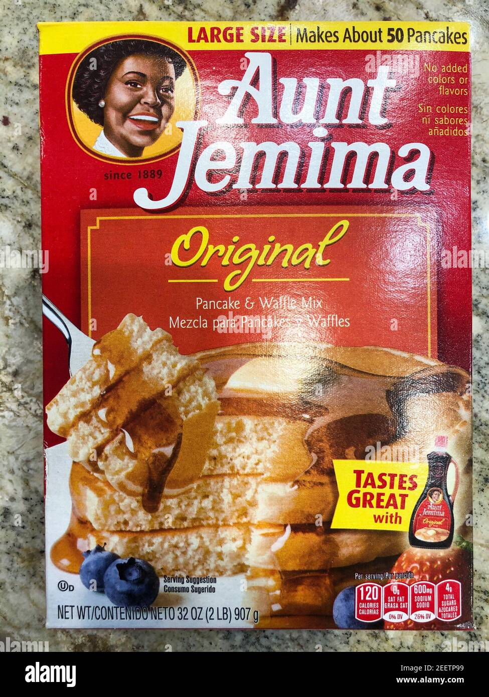 United States. 25th Dec, 2020. Quaker Oats, a division of PepsiCo Inc ...