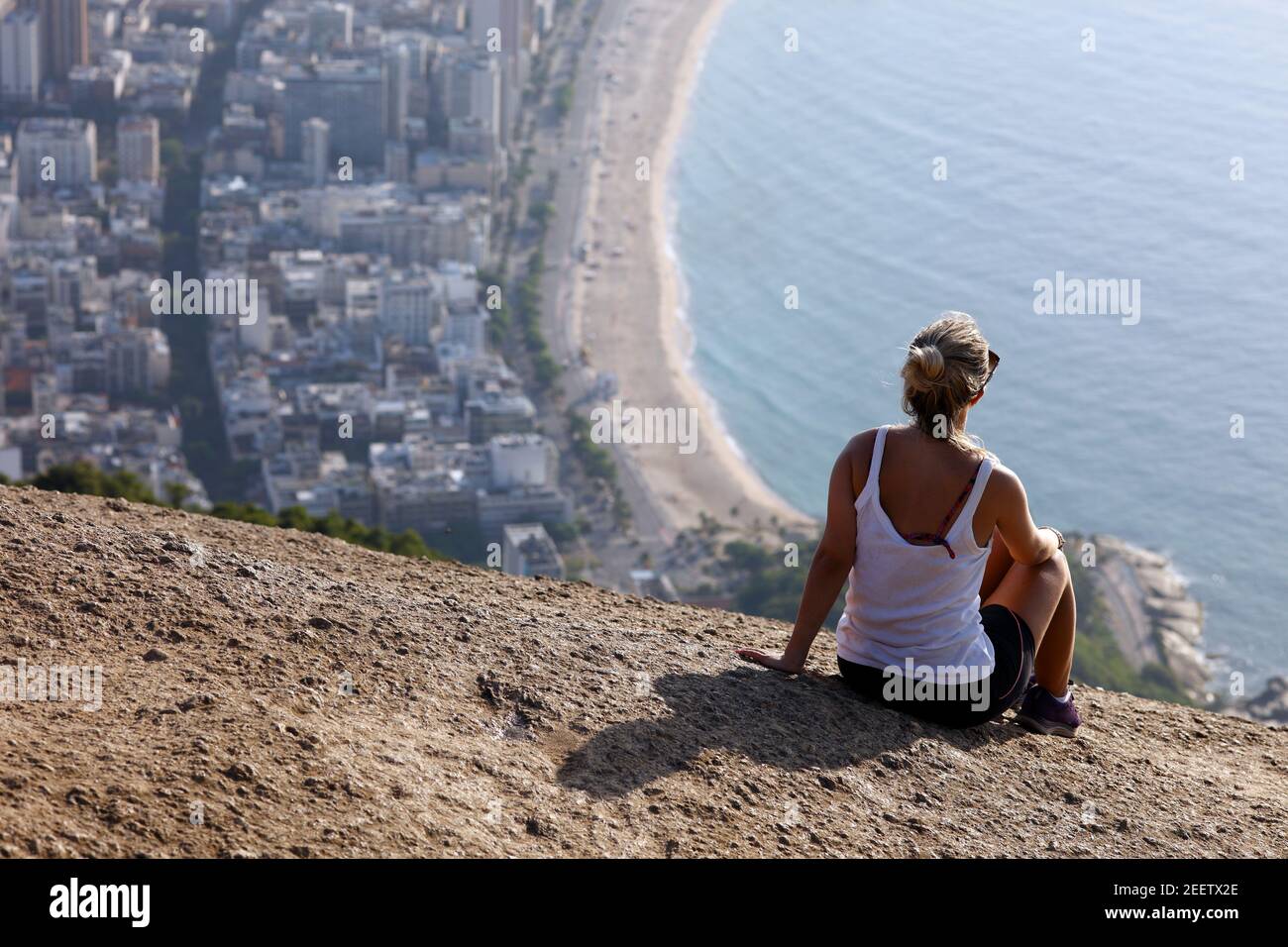 View of two brother mountain, Rio de Janeiro Stock Photo - Alamy