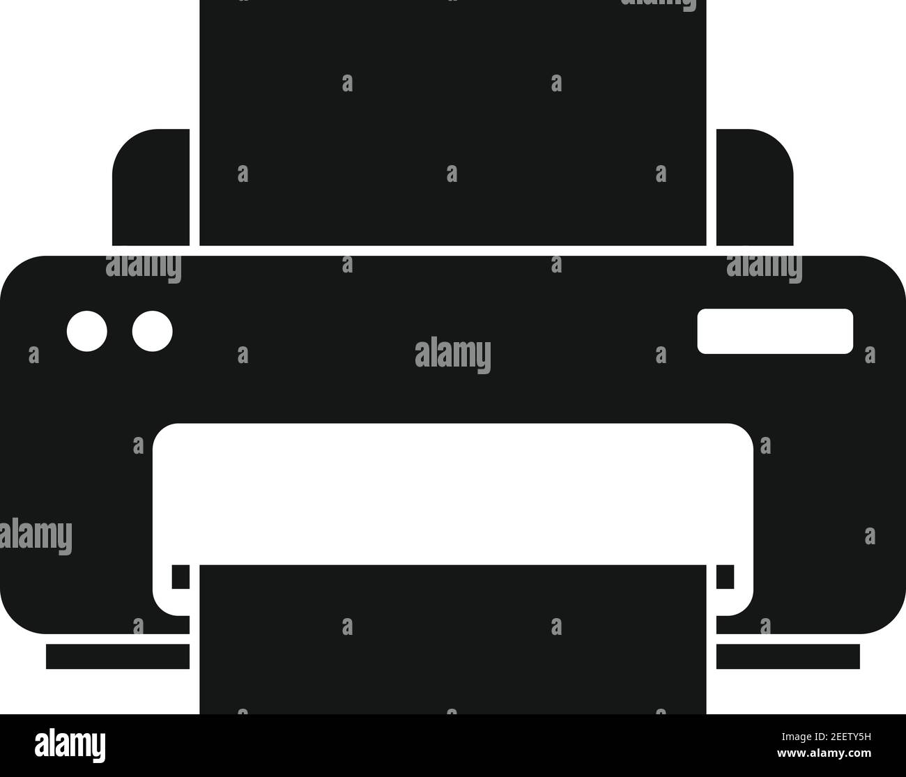 Office manager printer icon, simple style Stock Vector Image & Art - Alamy