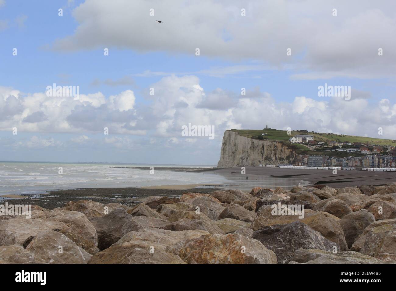 Beach of le treport hi-res stock photography and images - Alamy