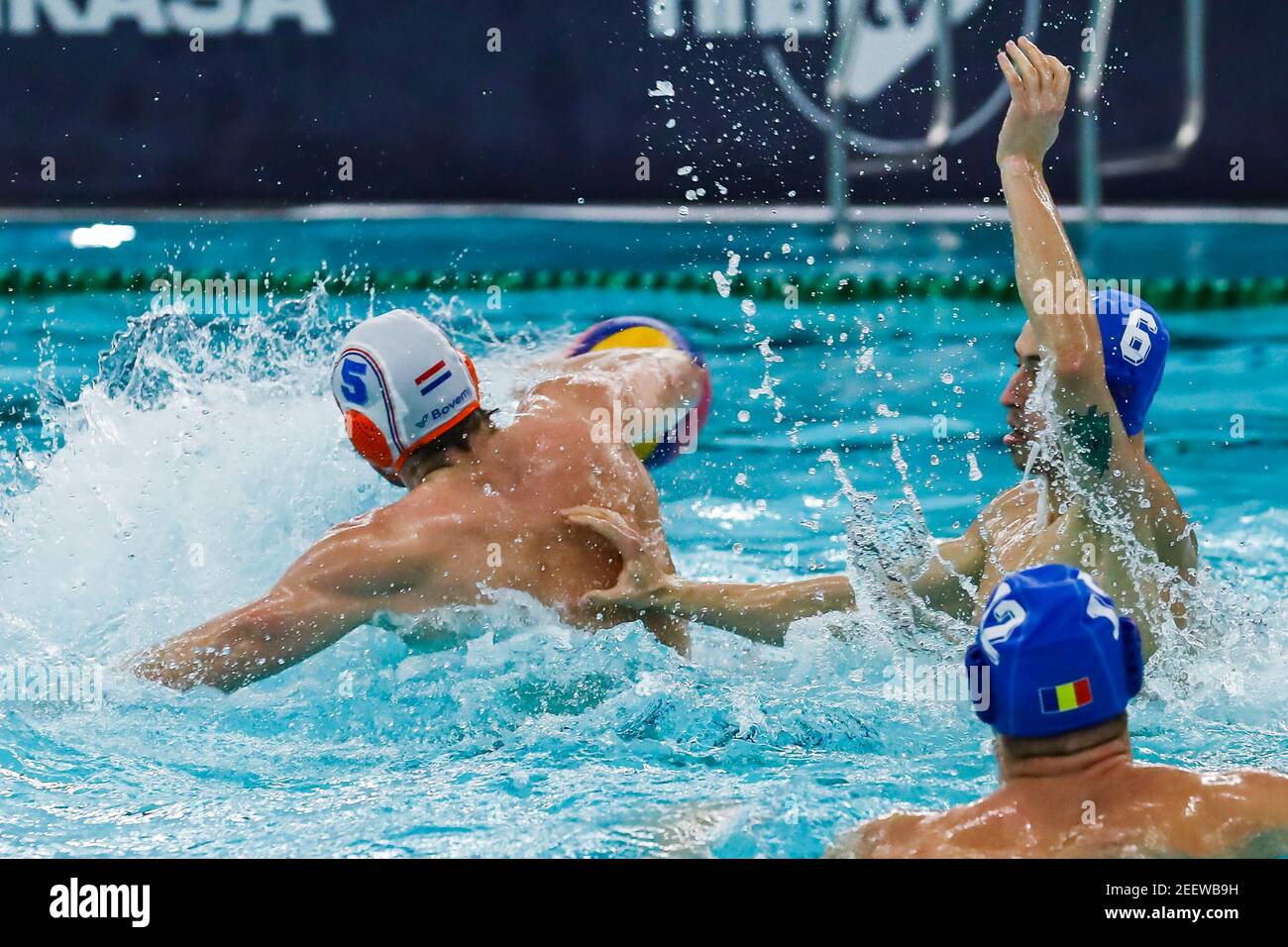 ROTTERDAM, NETHERLANDS - FEBRUARY 16: Guus van IJperen of Netherlands ...