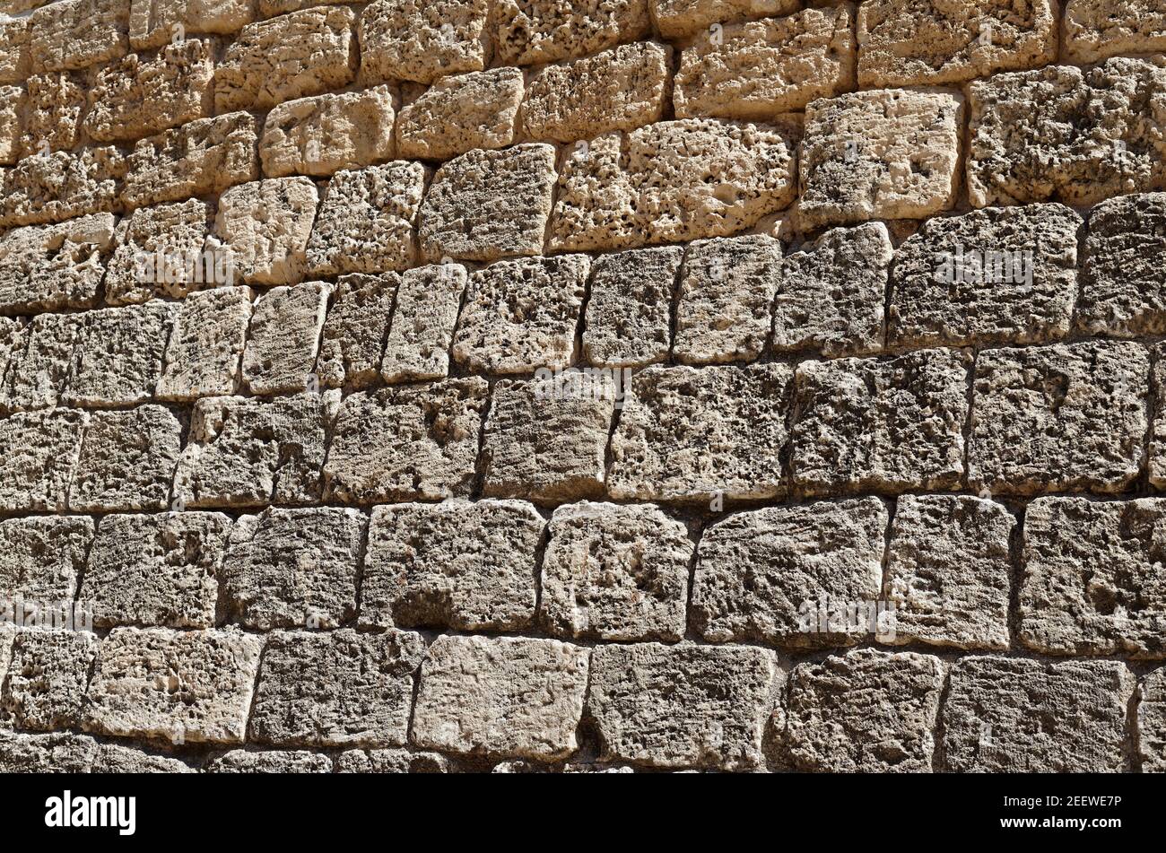 Ancient stone wall texture Stock Photo - Alamy