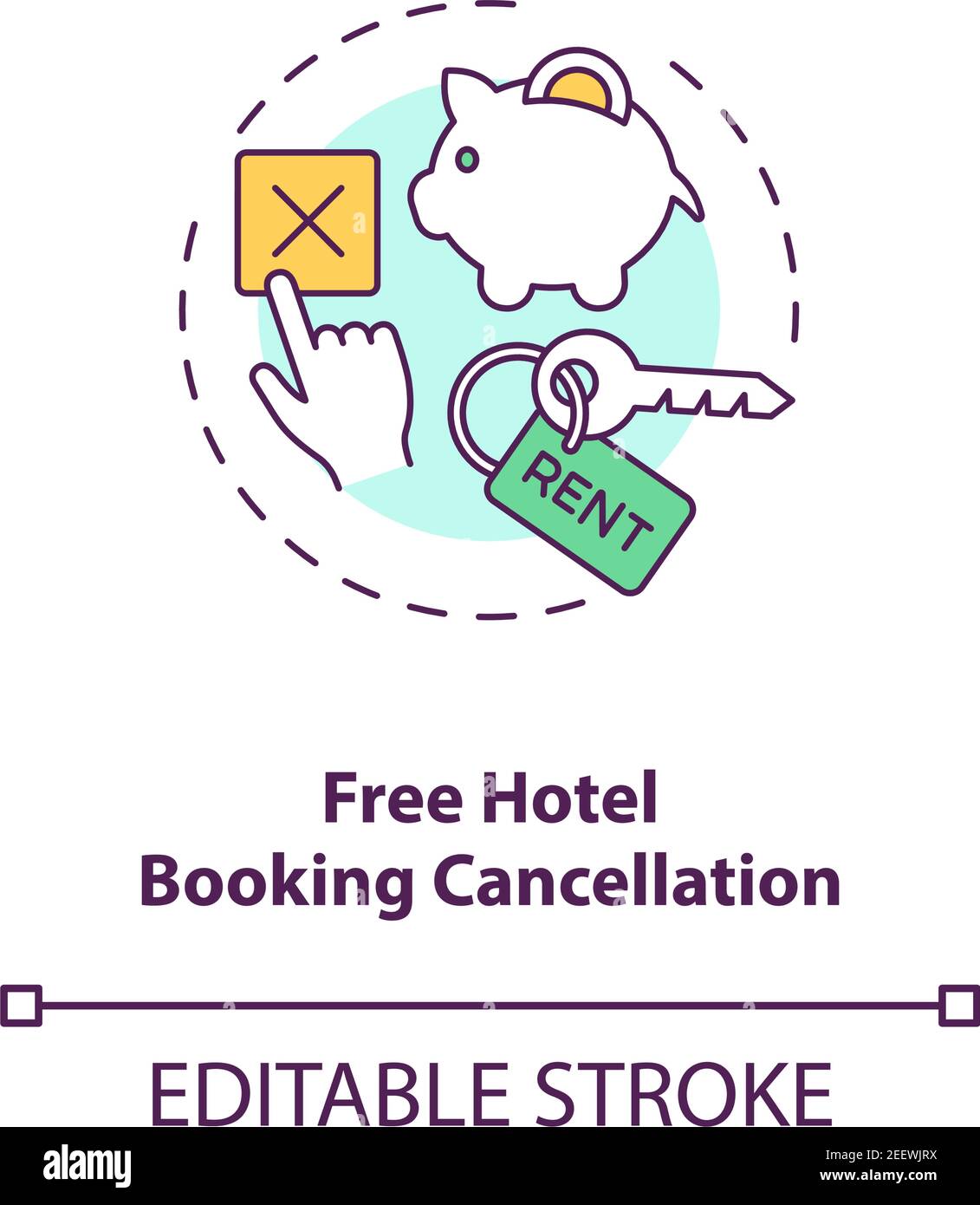 Cancellation of reservation Cut Out Stock Images & Pictures - Alamy