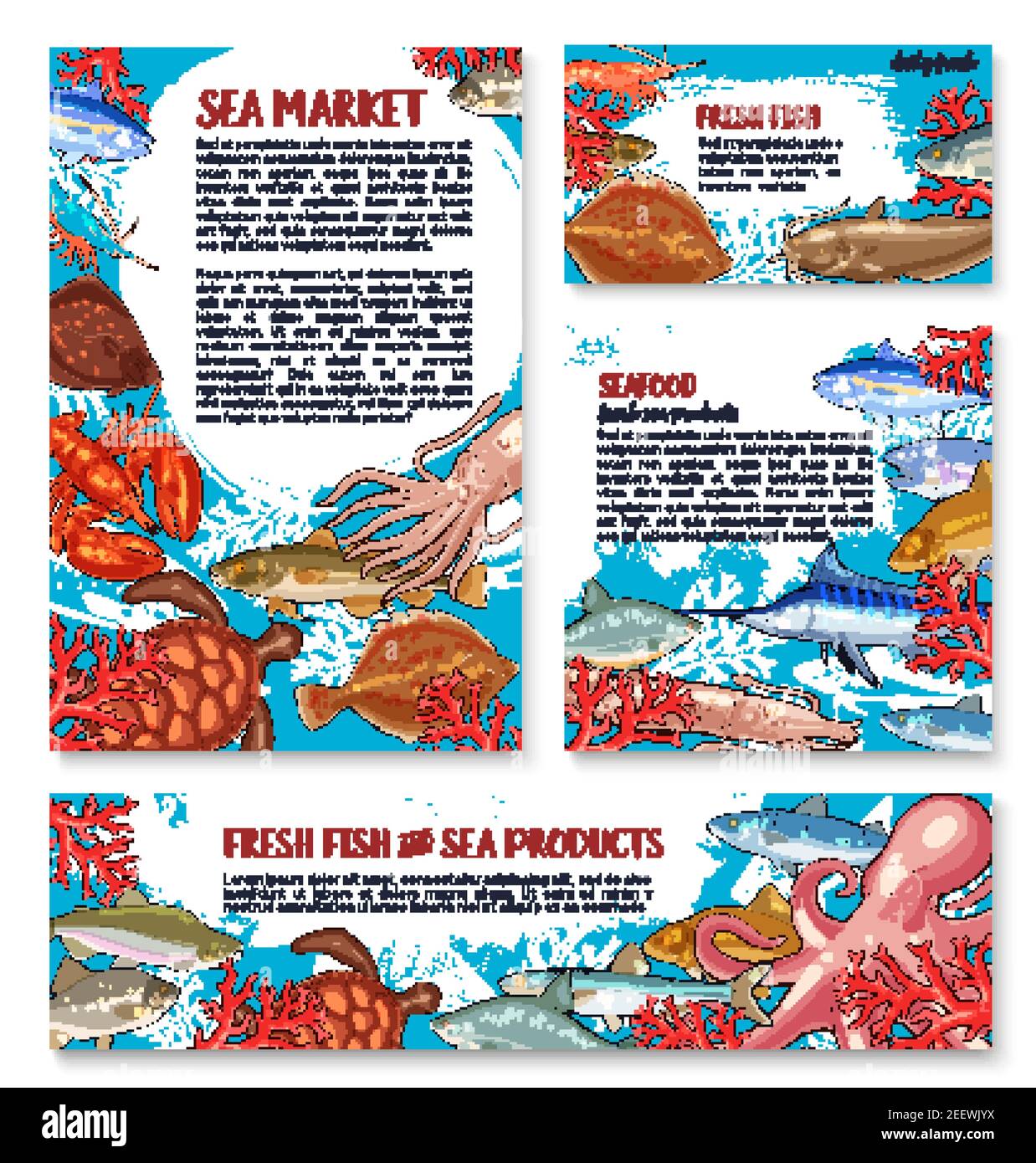 S sea pike Stock Vector Images - Alamy