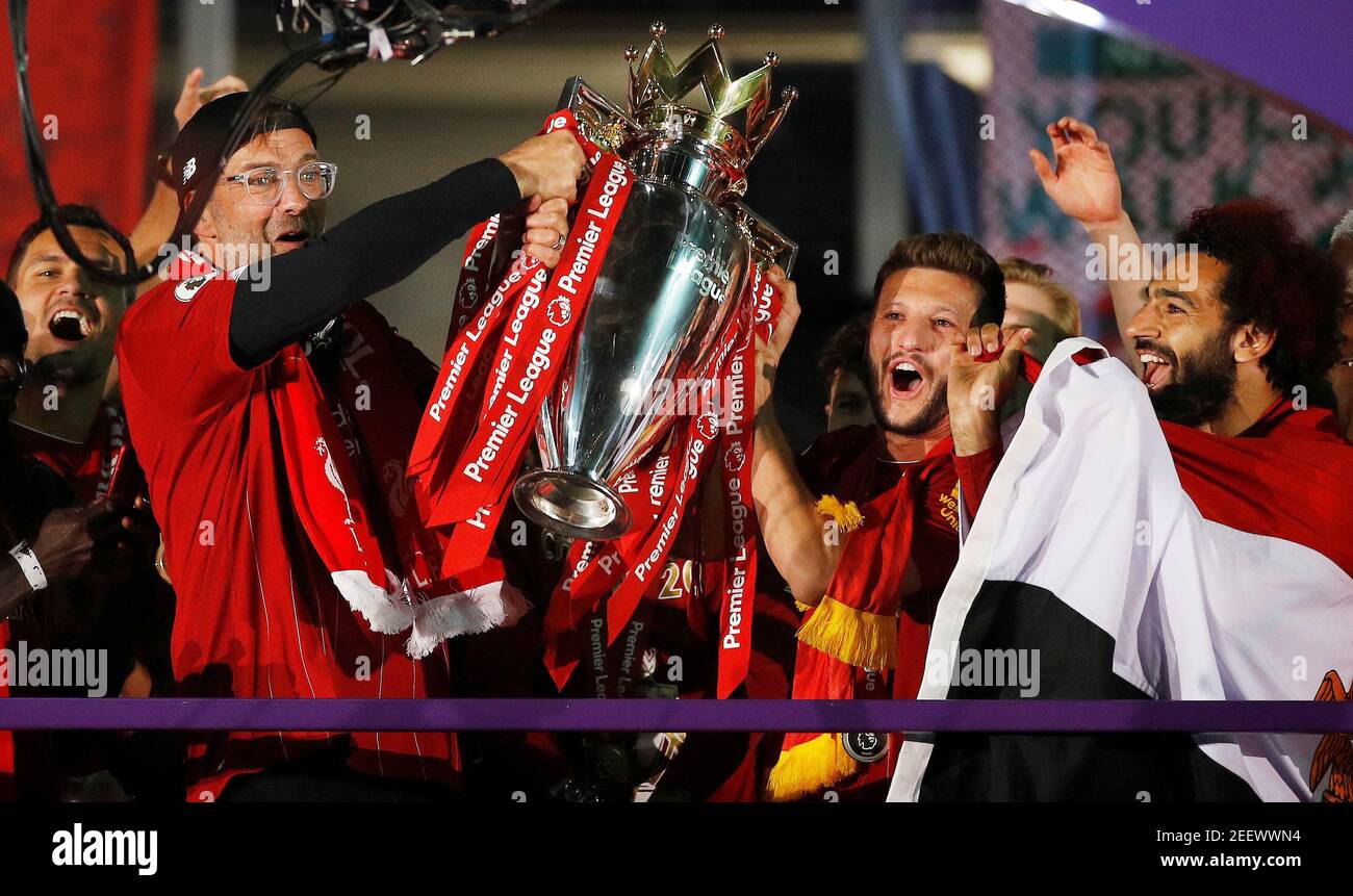 Liverpool premier league trophy anfield hi-res stock photography and ...