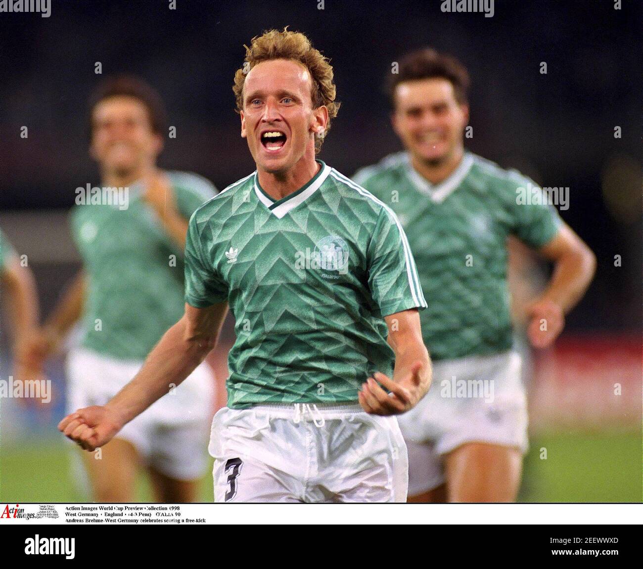 1990 world cup semi final hi-res stock photography and images - Alamy