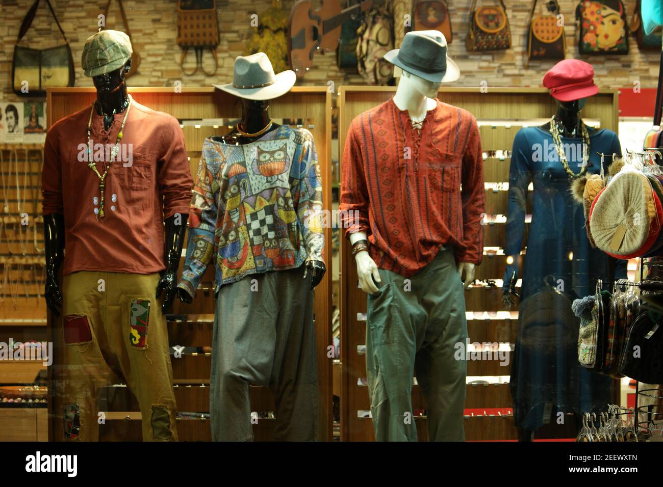 Man dressed as woman clothing store hi-res stock photography and images ...