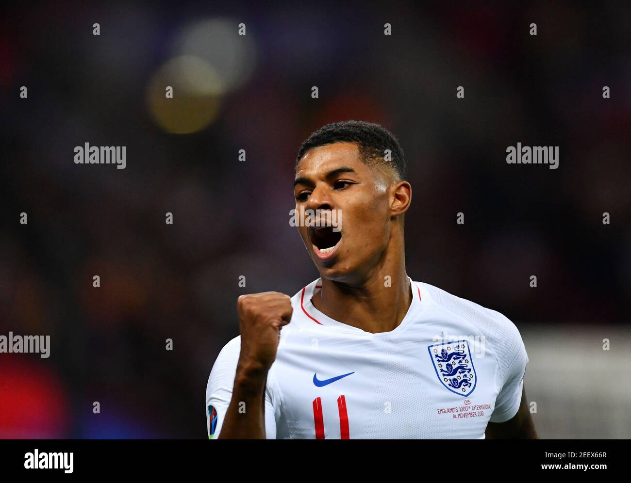 Marcus rashford england goal 2020 hi-res stock photography and images ...