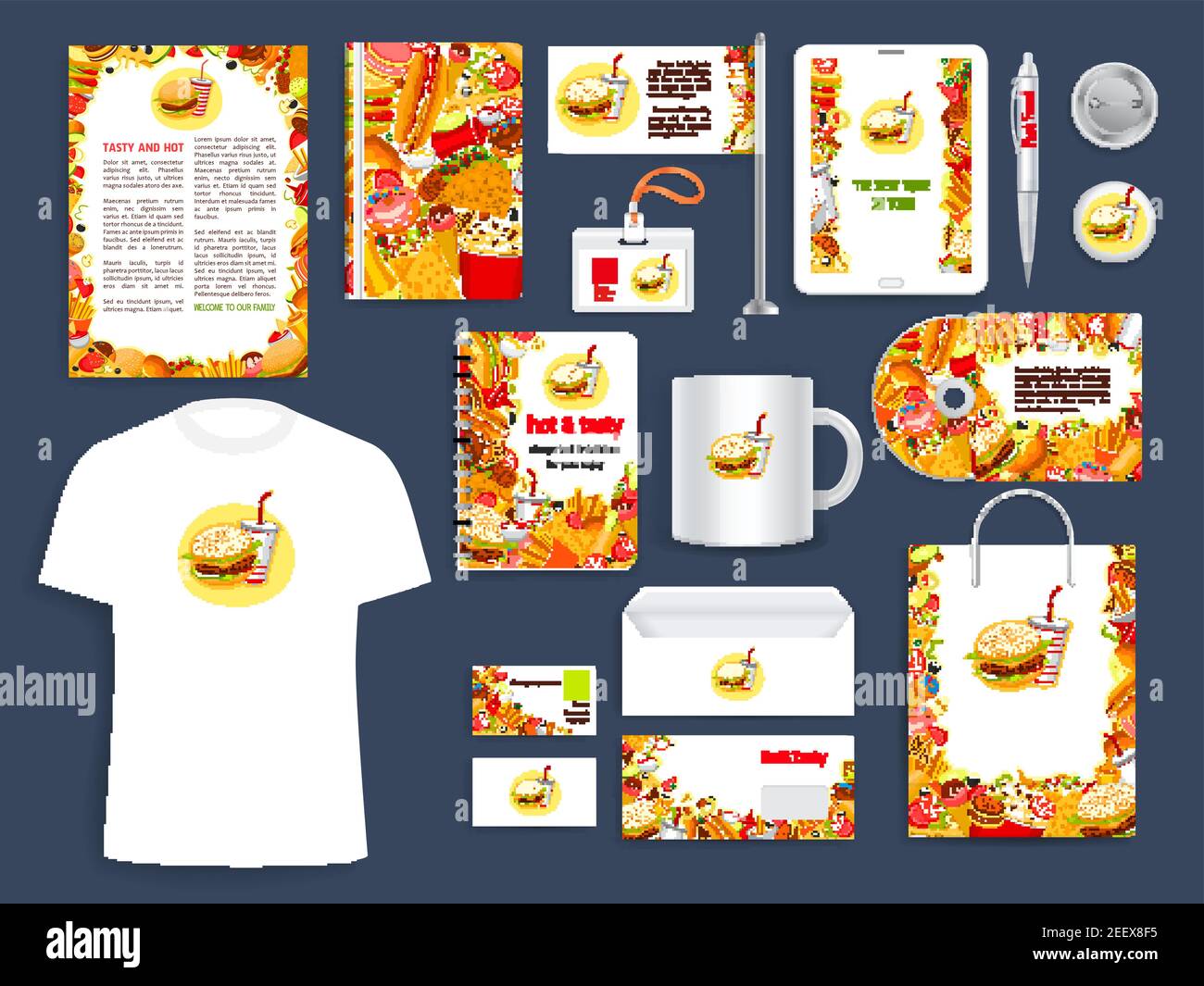 Fast Food Restaurant Design Layout