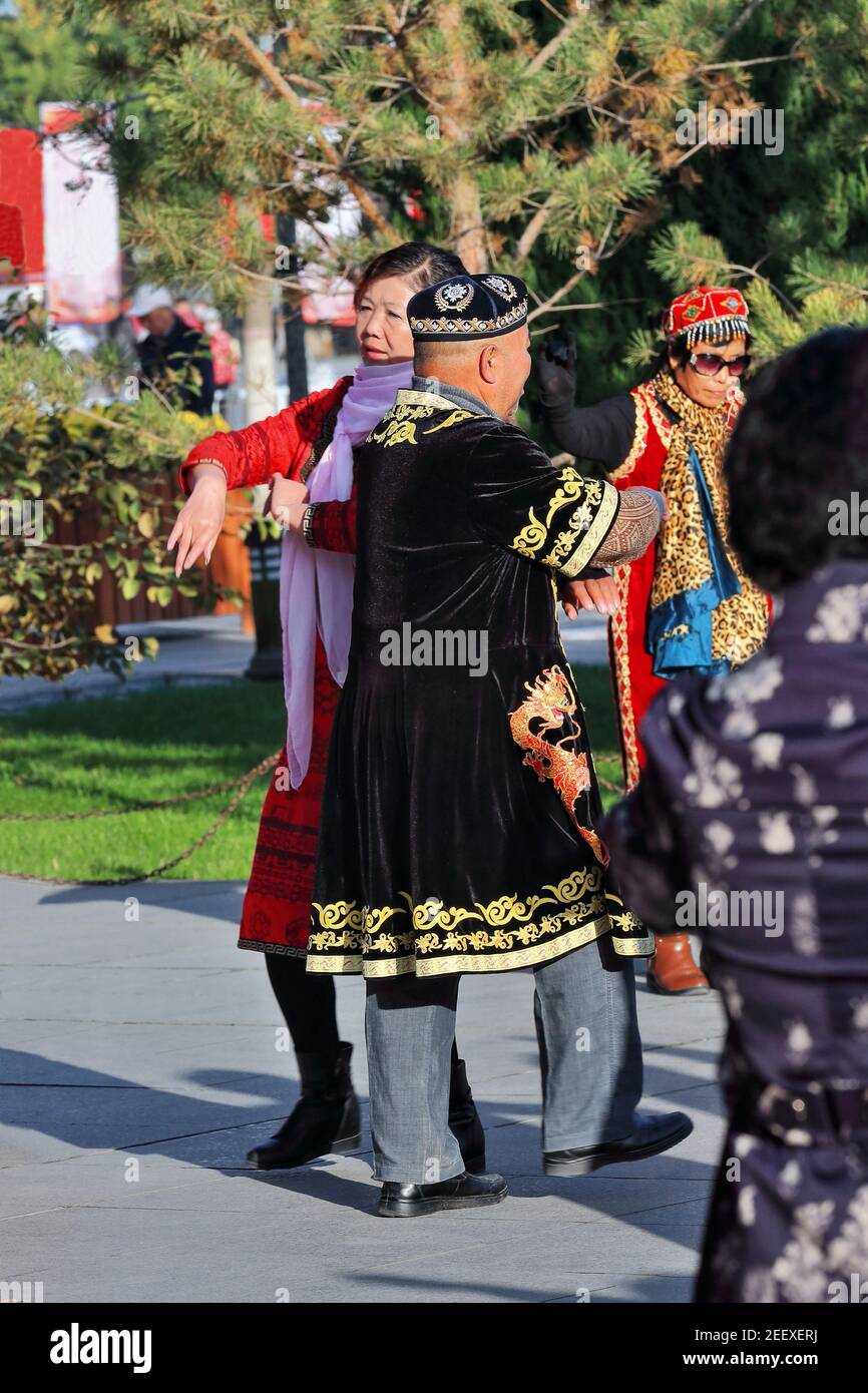 Uyghur woman in traditional costume hi-res stock photography and images ...