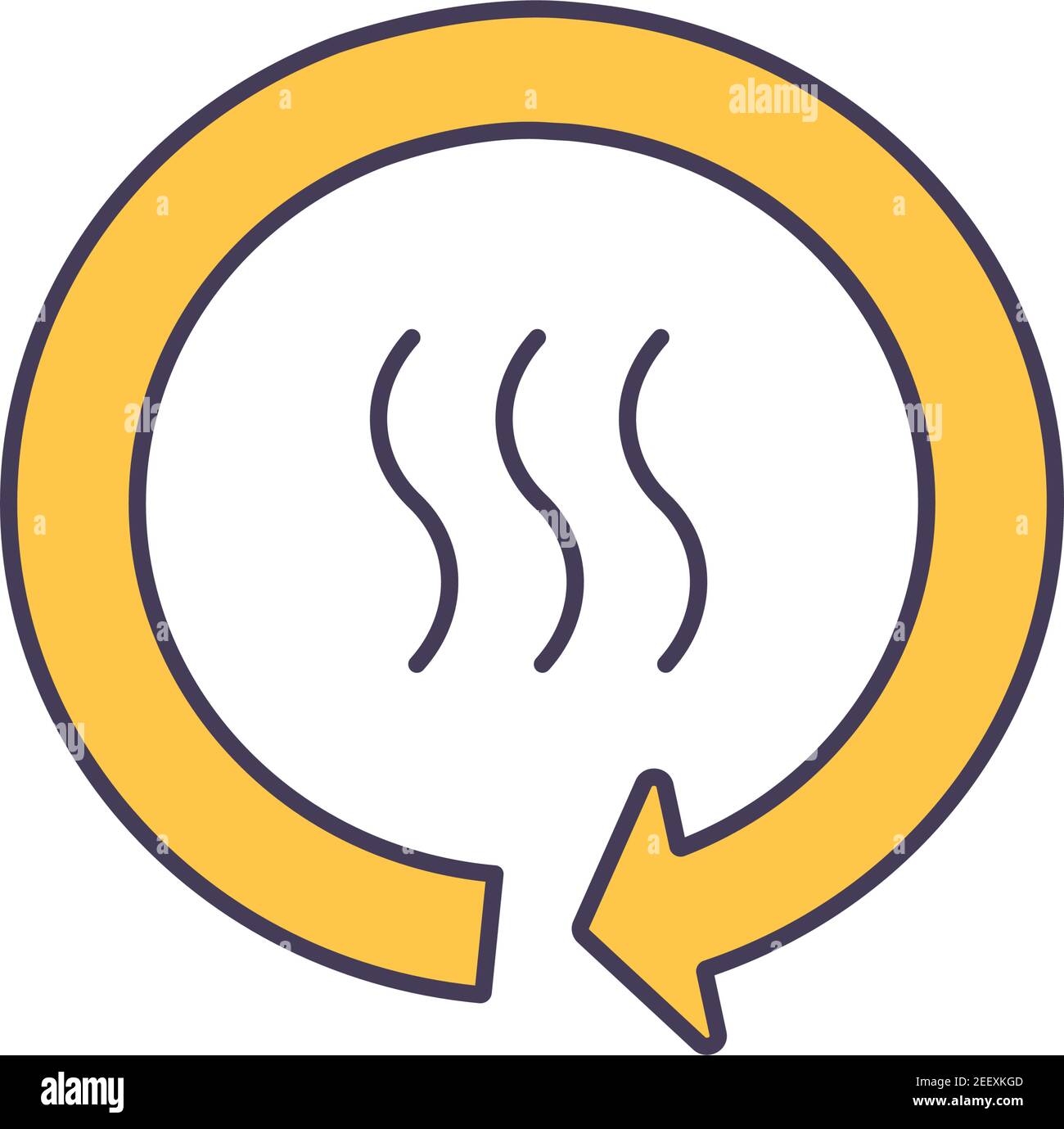 Low boiling liquid yellow RGB color icon Stock Vector Image & Art - Alamy