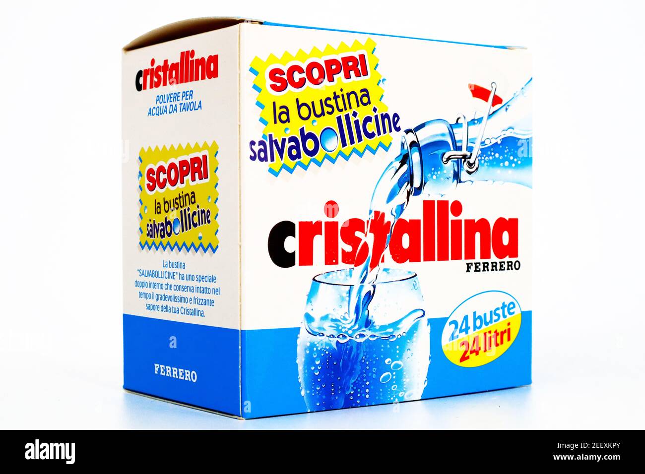 CRISTALLINA Powder for carbonated sparkling water. Cristallina is an ...