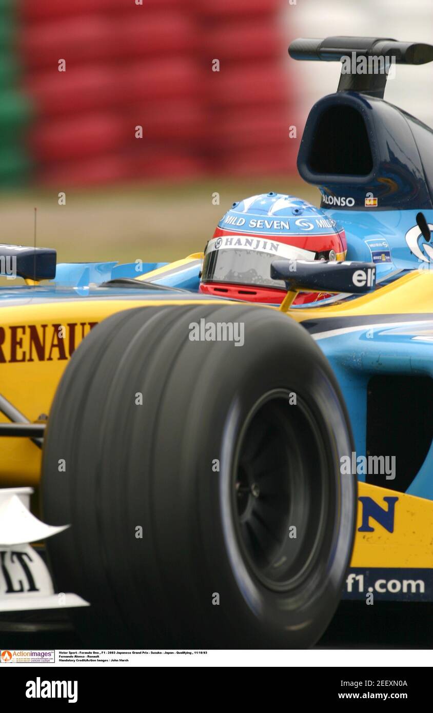 Renault f1 2003 hi-res stock photography and images - Alamy