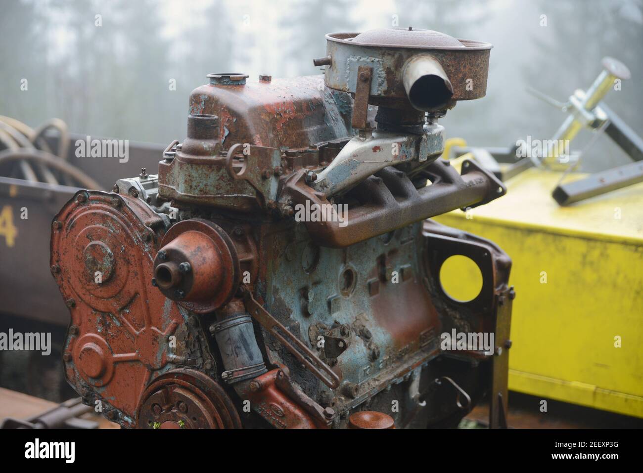 Combustion engine waste hi-res stock photography and images - Alamy
