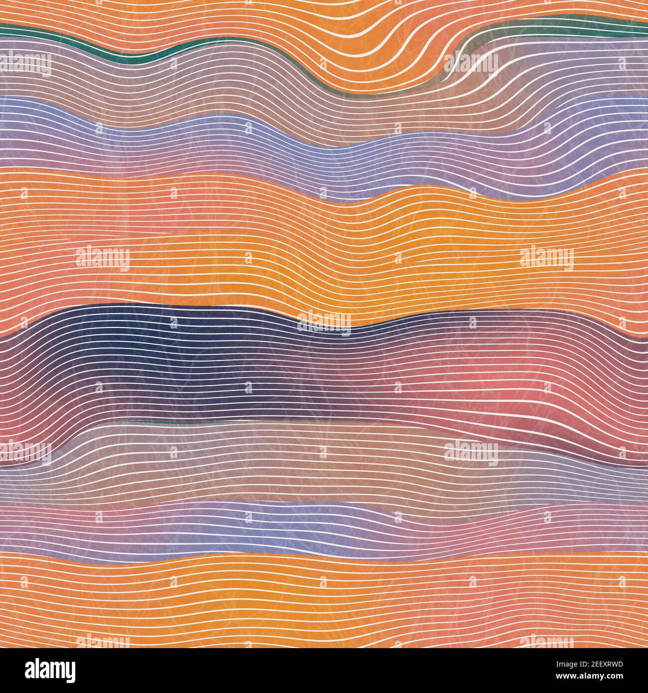 Seamless natural landscape hill pattern for print Stock Photo - Alamy