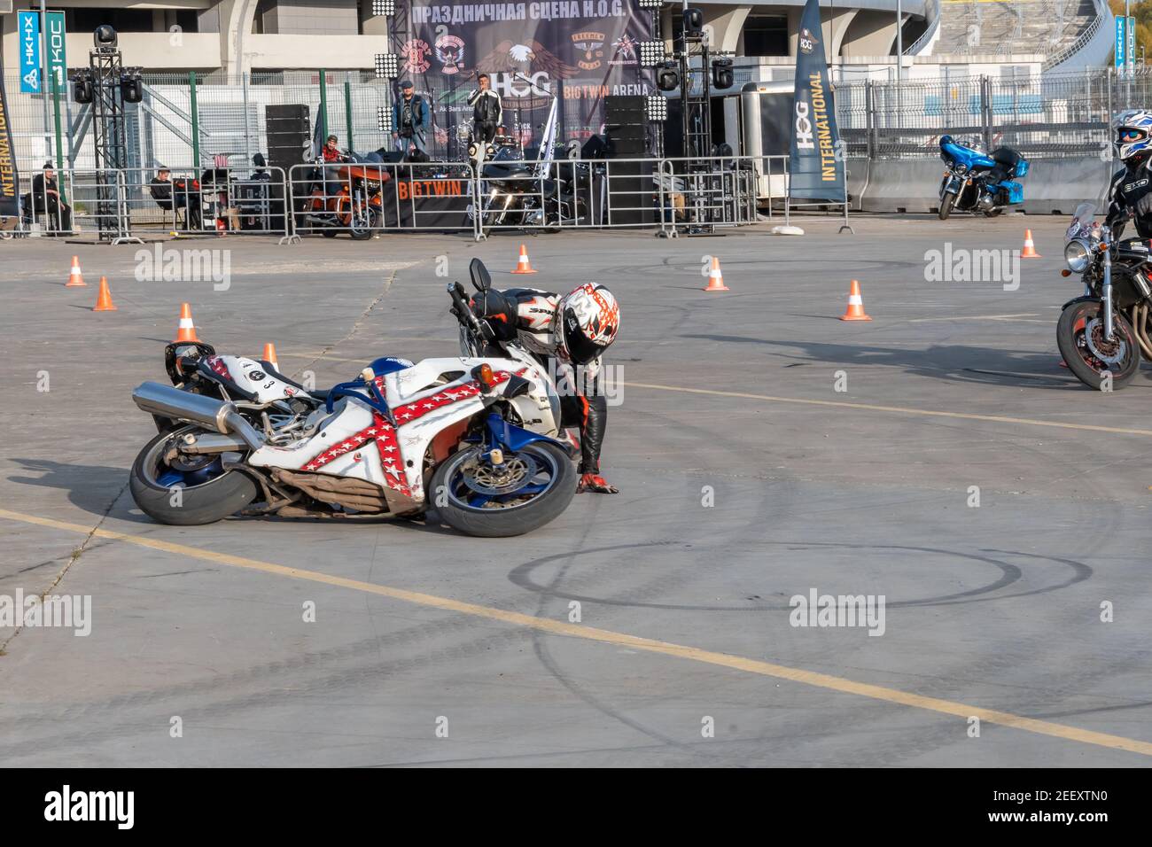 Test track cone hi-res stock photography and images - Alamy
