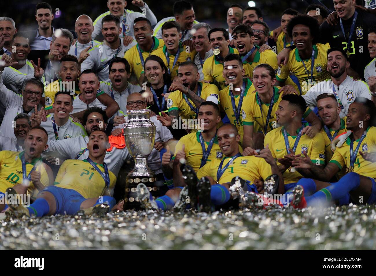 2019 copa américa trophy hi-res stock photography and images - Alamy
