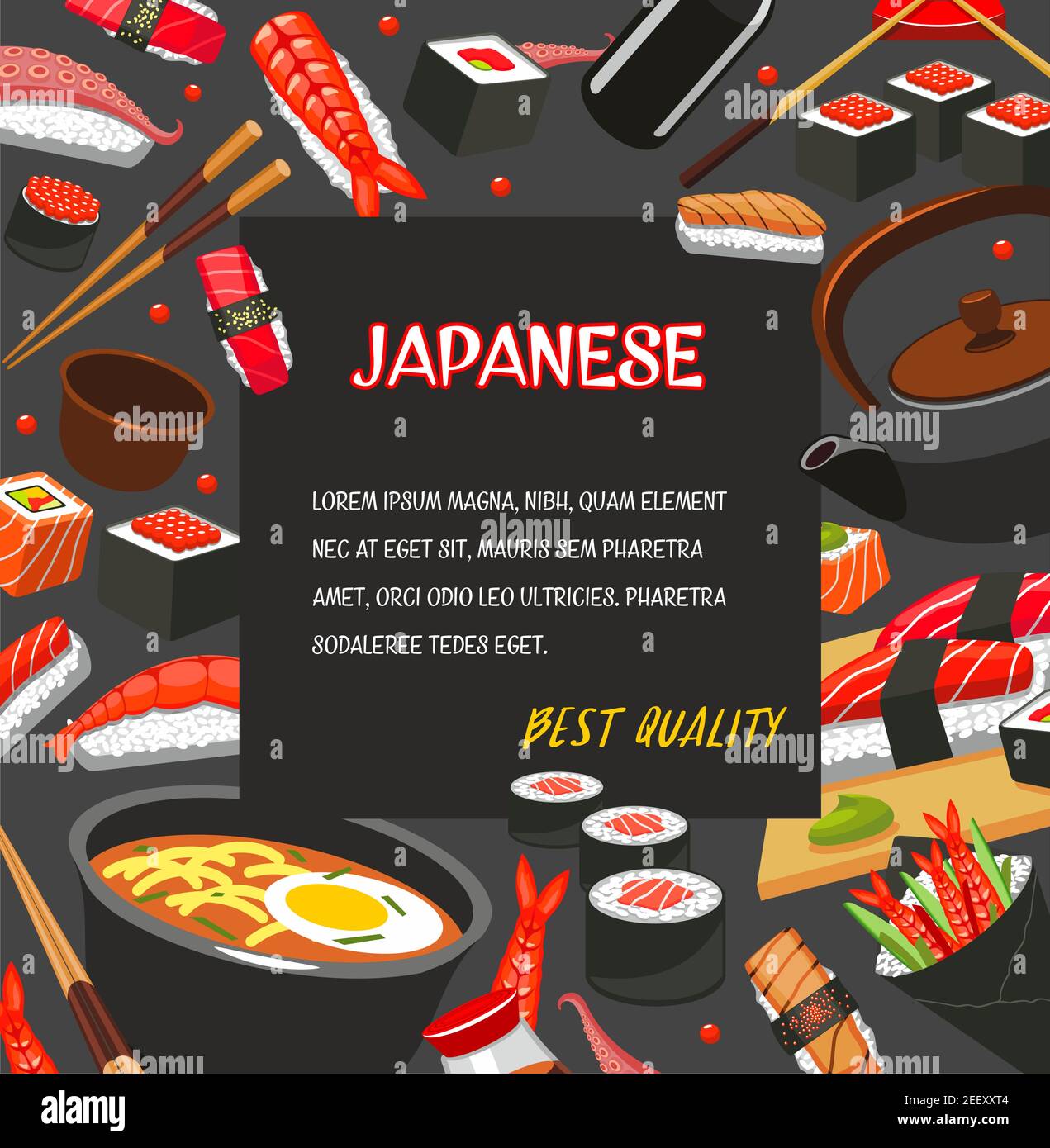 Noodle dishes Stock Vector Images - Alamy