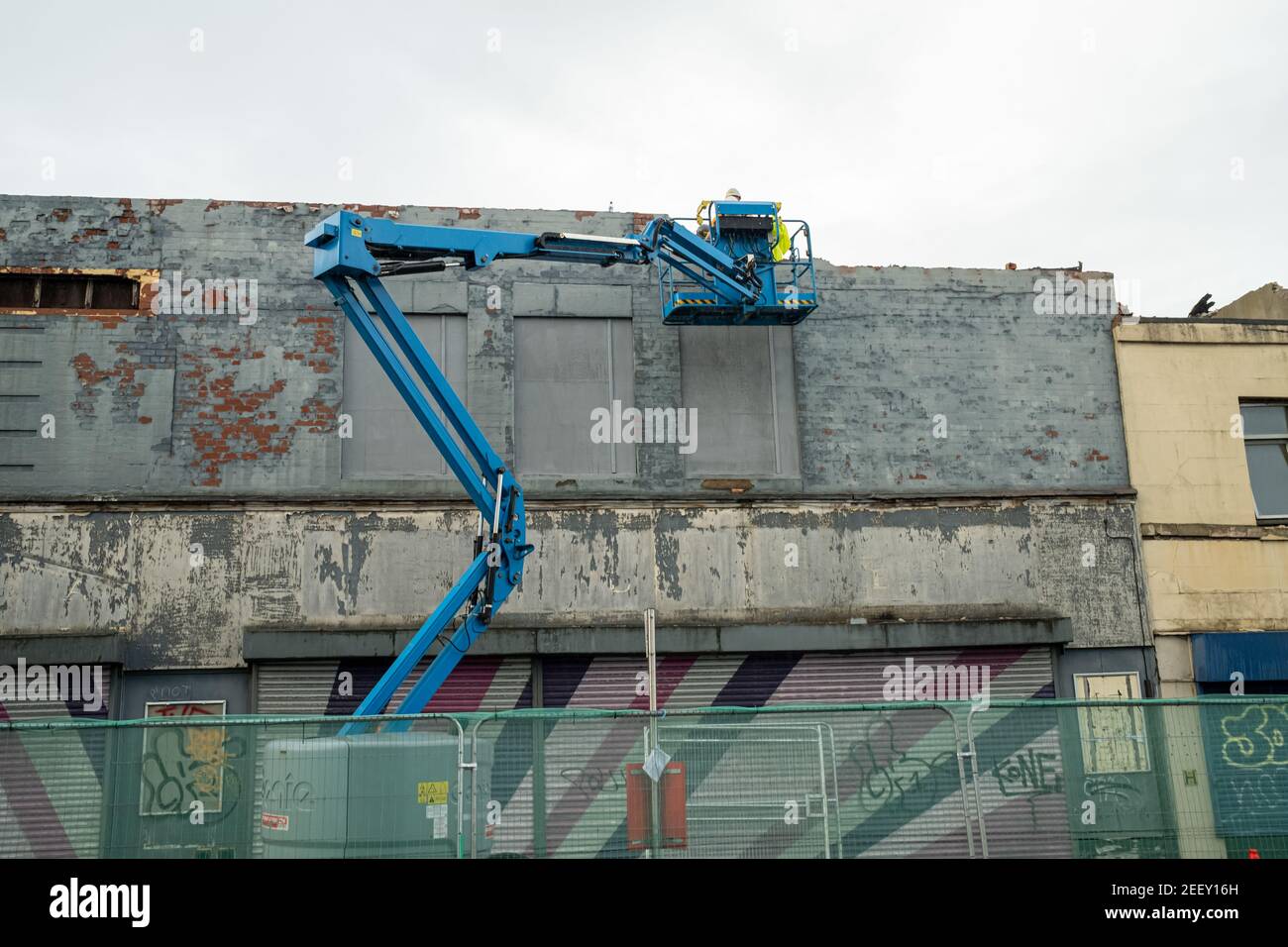Gateshead UK: 21st Oct 2020: Gateshead High Street old building ...