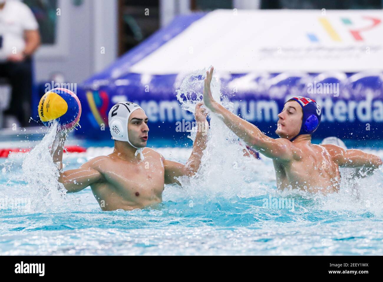 ROTTERDAM, NETHERLANDS - FEBRUARY 16: Alexandre Bouet of France, Lovre ...