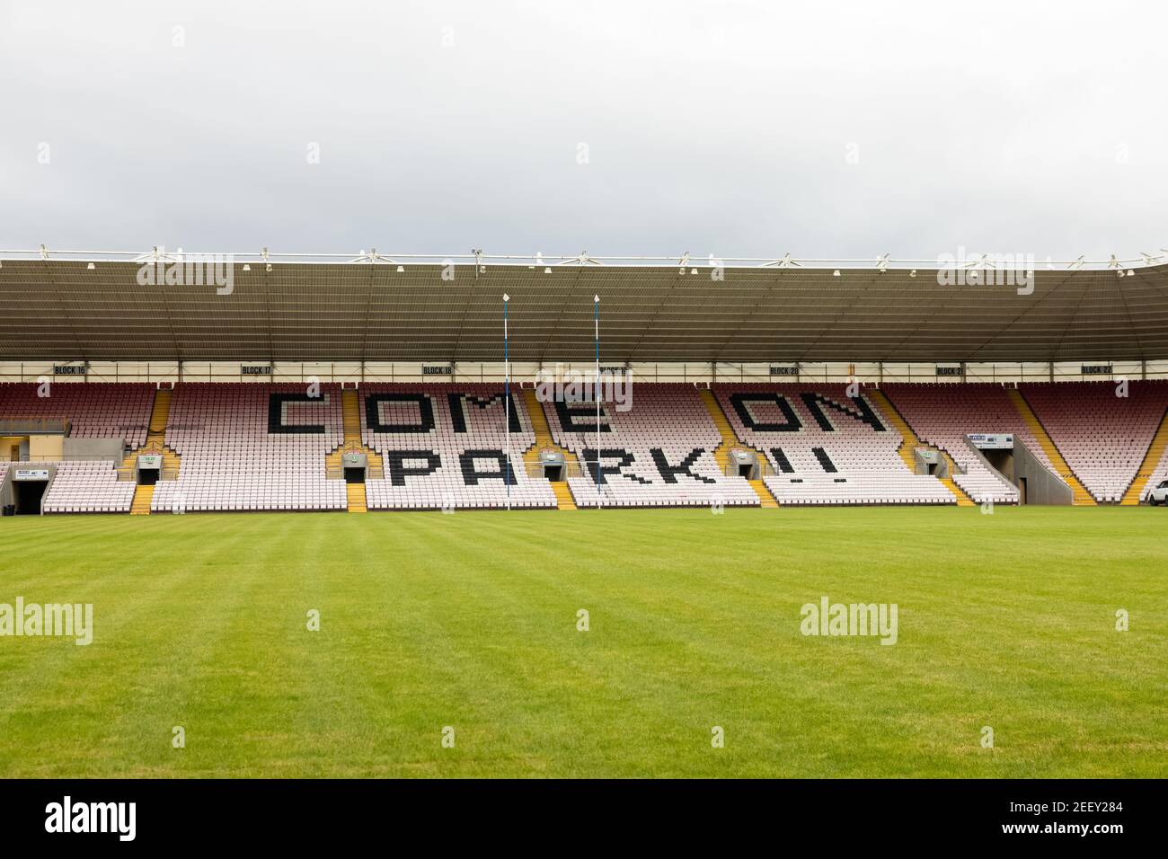 Darlington UK: 23rd Aug 2020: Darlington Mowden Park Rugby Club Stock ...