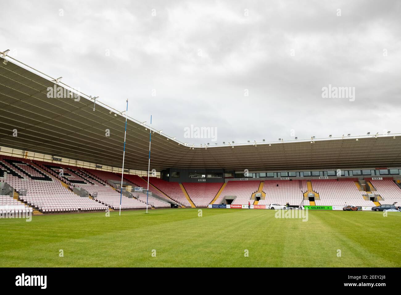 Darlington UK: 23rd Aug 2020: Darlington Mowden Park Rugby Club Stock ...