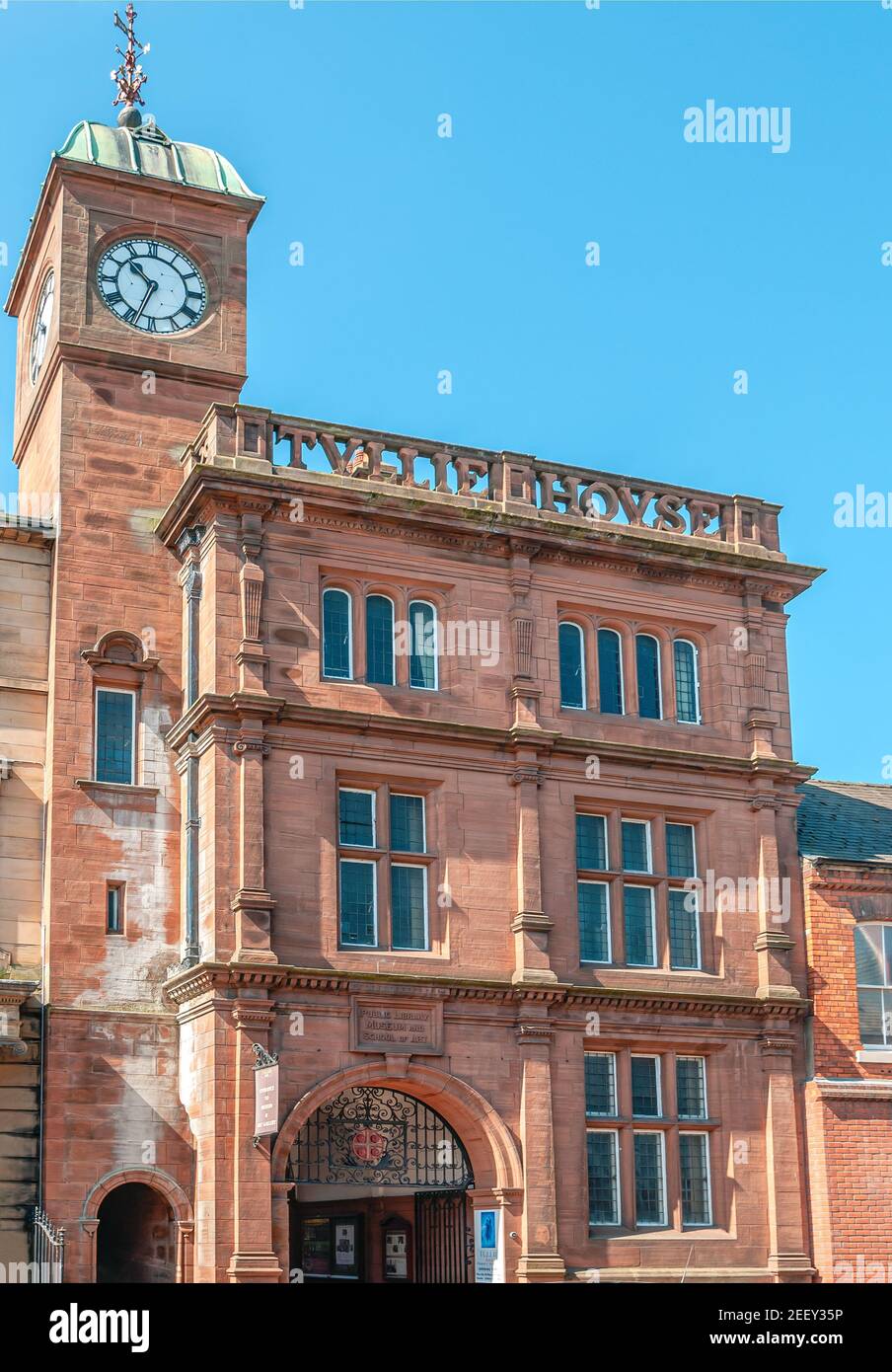 Tullie house museum carlisle hi-res stock photography and images - Alamy