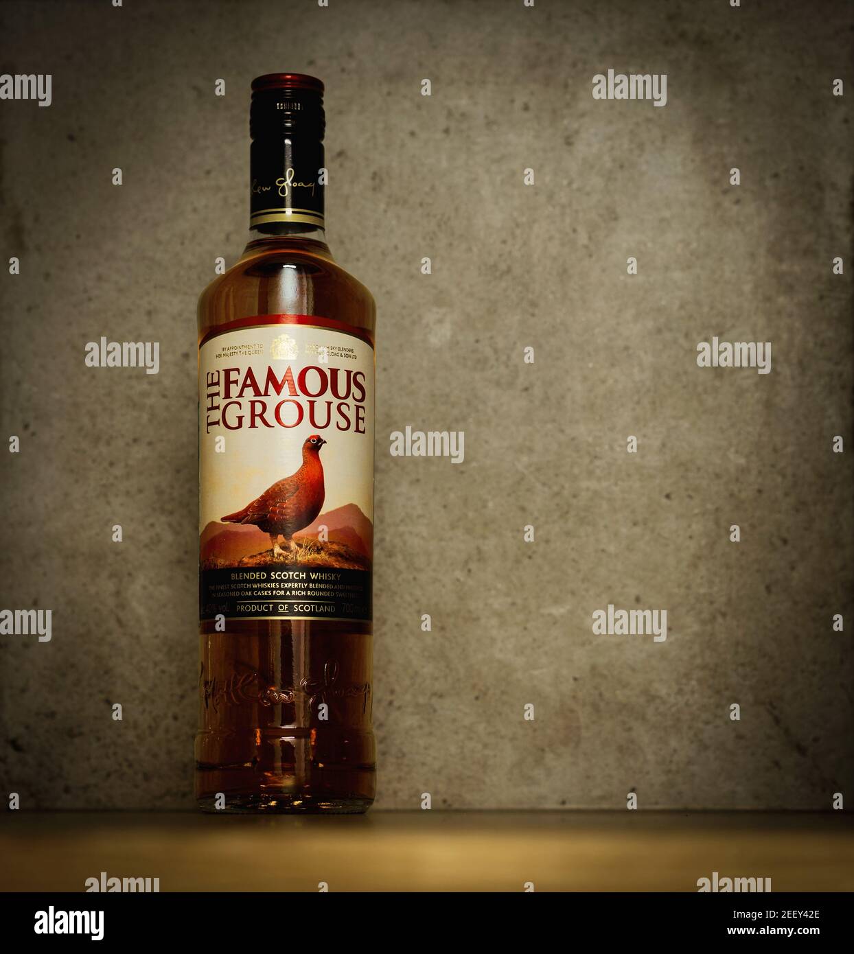 Famous grouse whiskey bottle hi-res stock photography and images - Alamy