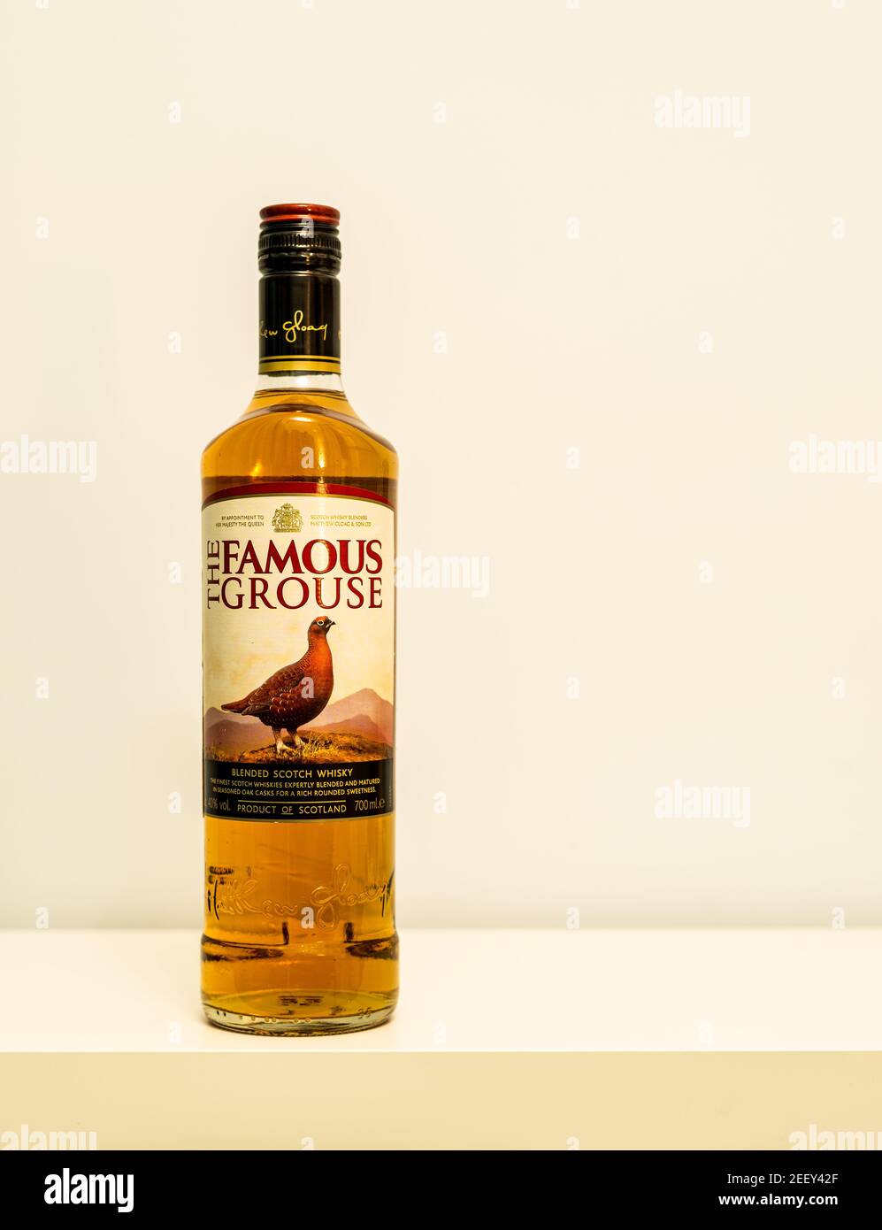 Famous grouse whiskey bottle hi-res stock photography and images - Alamy