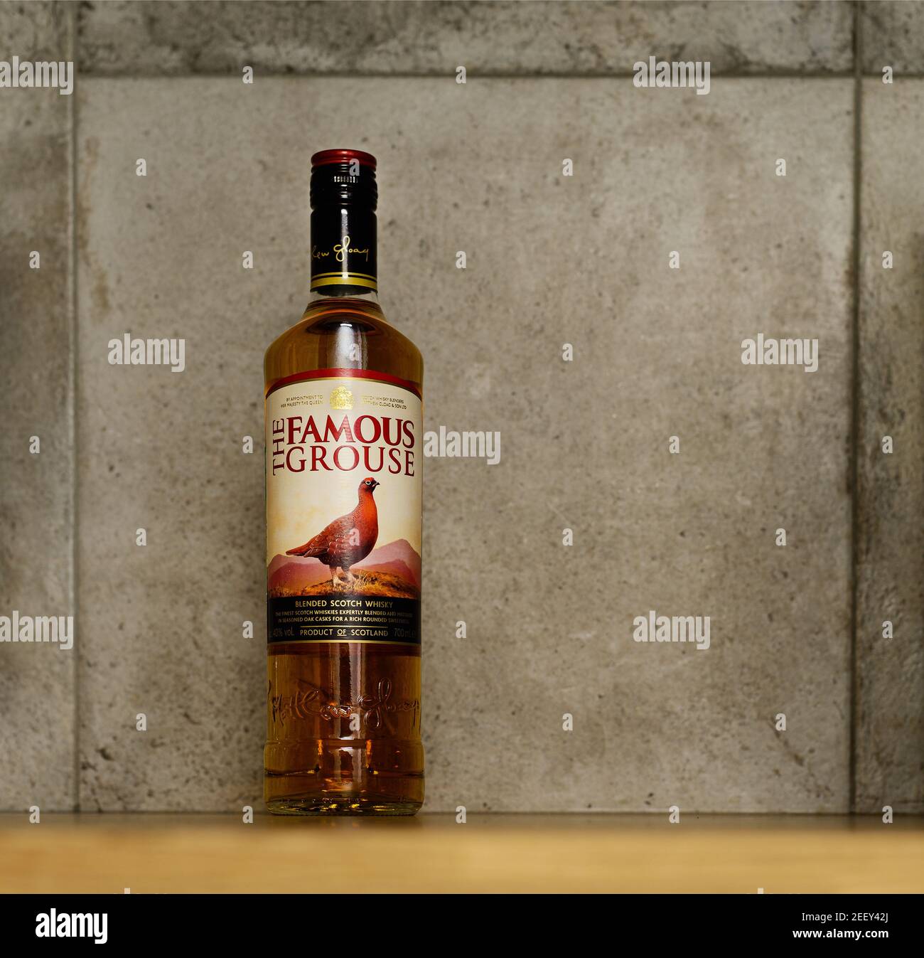 Famous grouse whiskey bottle hi-res stock photography and images - Alamy