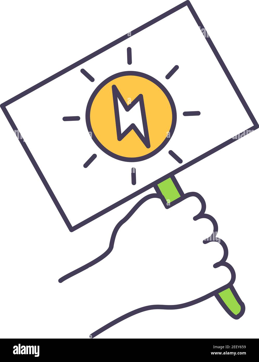 Solar panel installer Stock Vector Images - Alamy