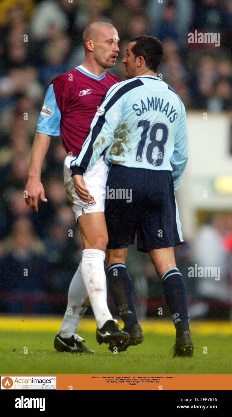 West ham united vinny samways hi-res stock photography and images - Alamy