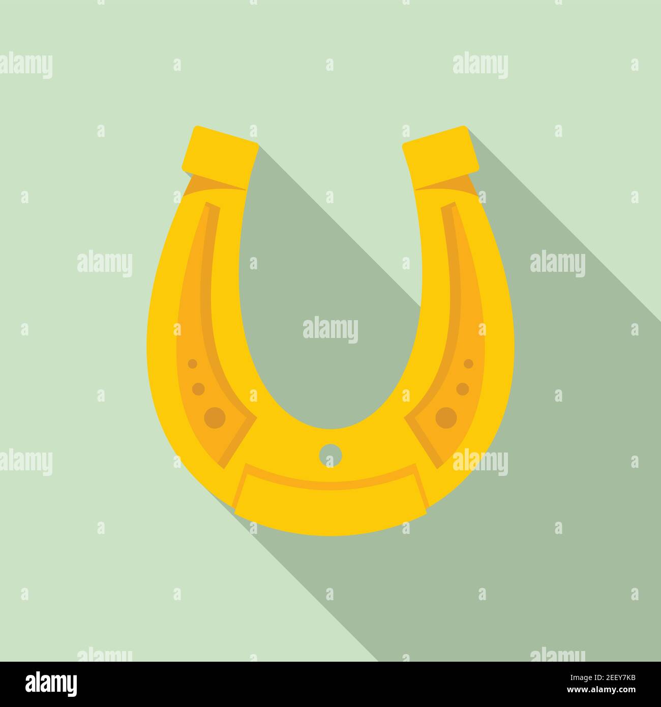Number in horseshoe Stock Vector Images - Alamy