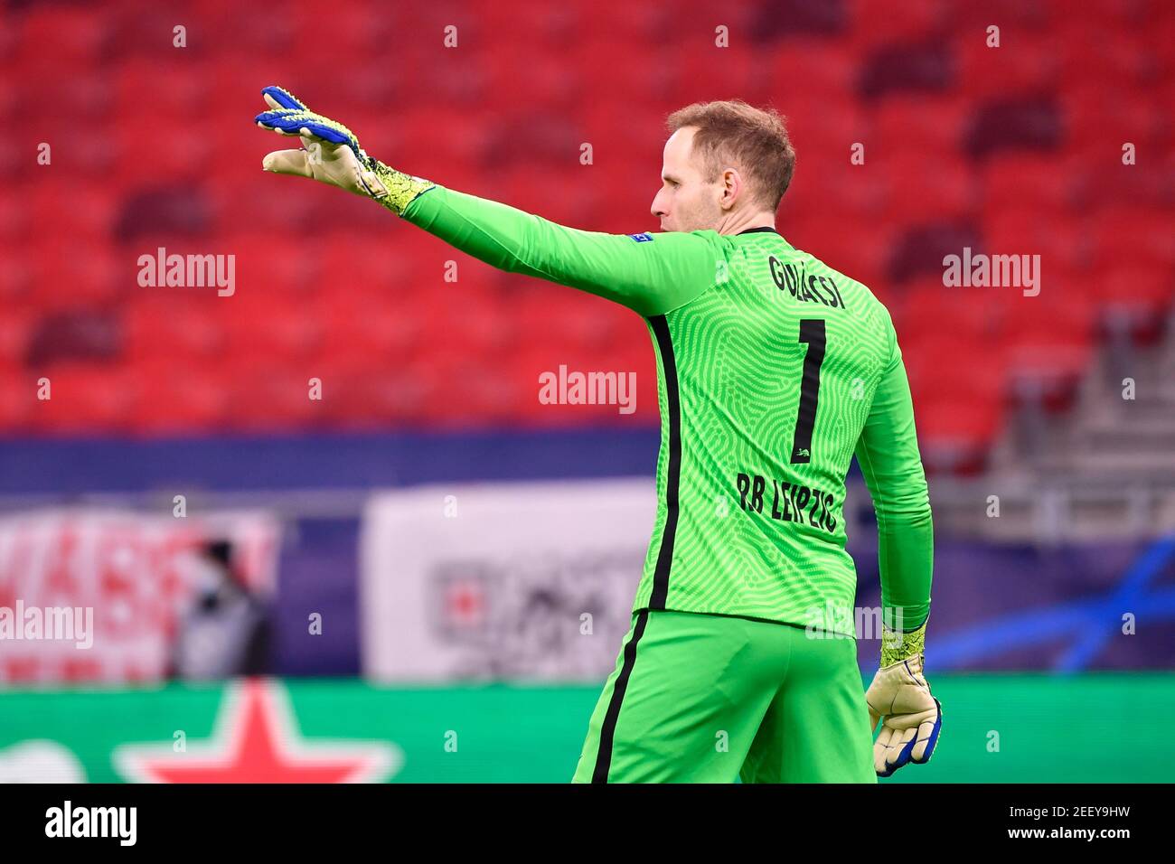 Liverpool goalkeeper peter gulacsi hi-res stock photography and images ...