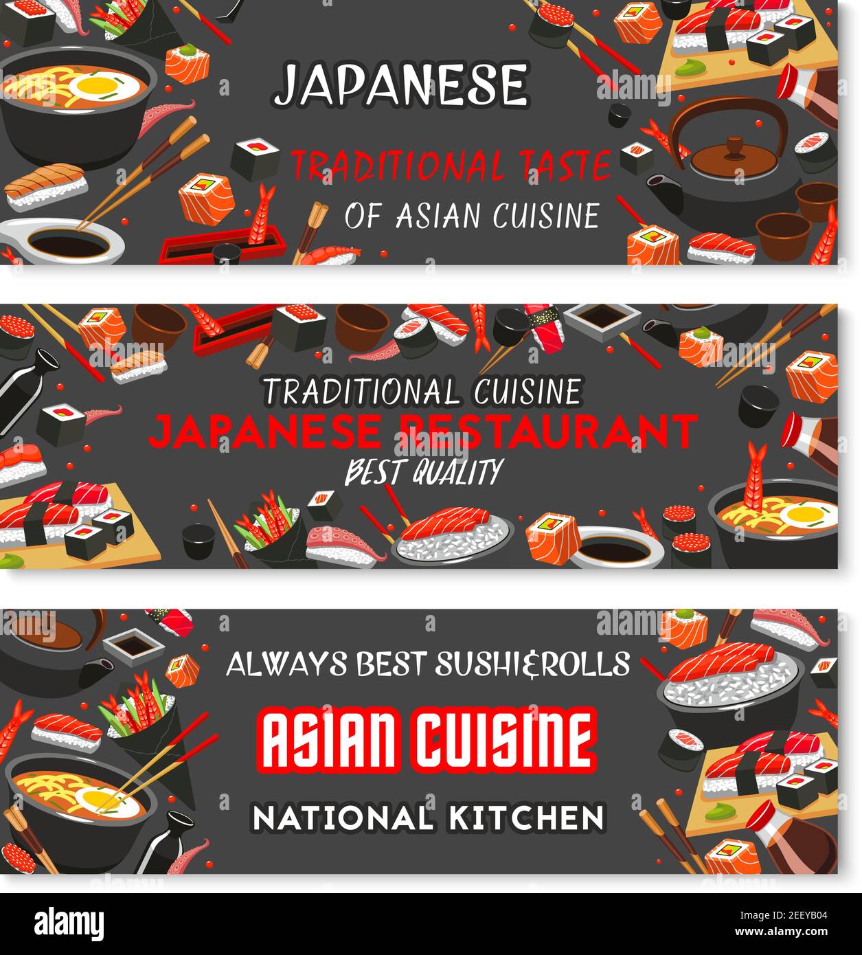 Raw fish tuna dish Stock Vector Images - Alamy