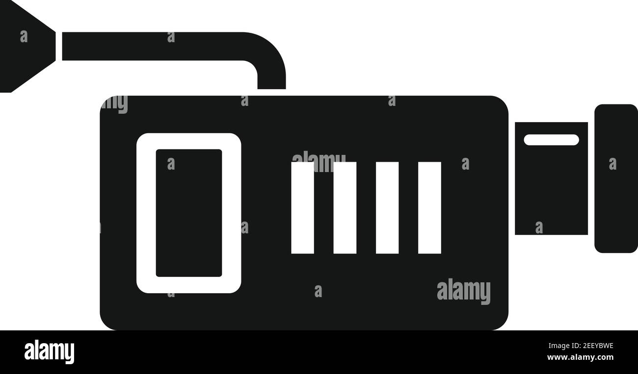 Tv video camera icon, simple style Stock Vector Image & Art - Alamy