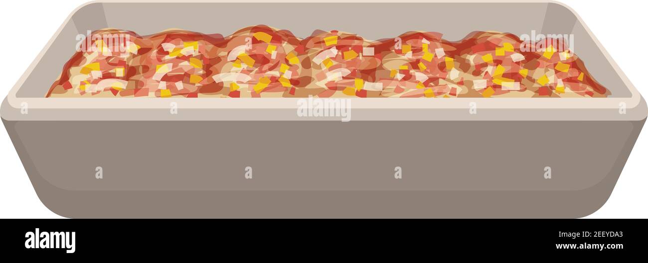 Lasagna icon, cartoon style Stock Vector Image & Art - Alamy