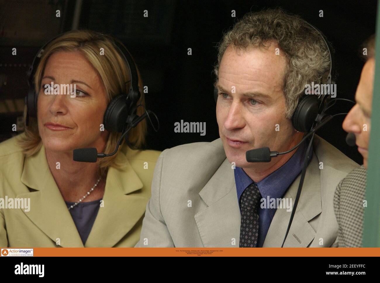 Chris evert wimbledon action hi-res stock photography and images - Alamy