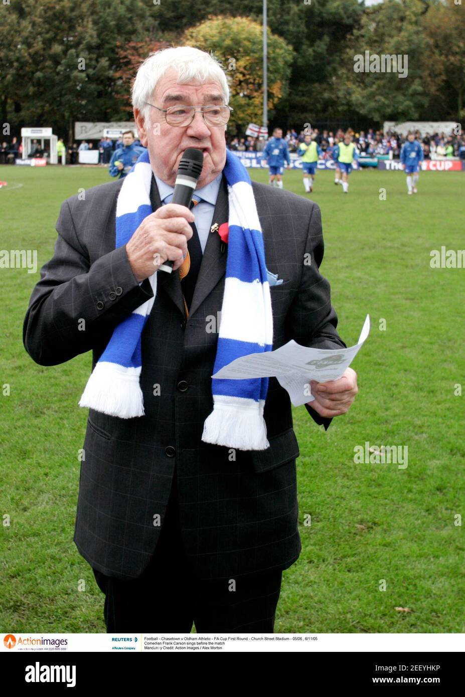 Comedian frank carson hi-res stock photography and images - Alamy